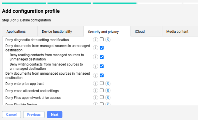 Separating work and personal data on iPhone and iPad | Miradore