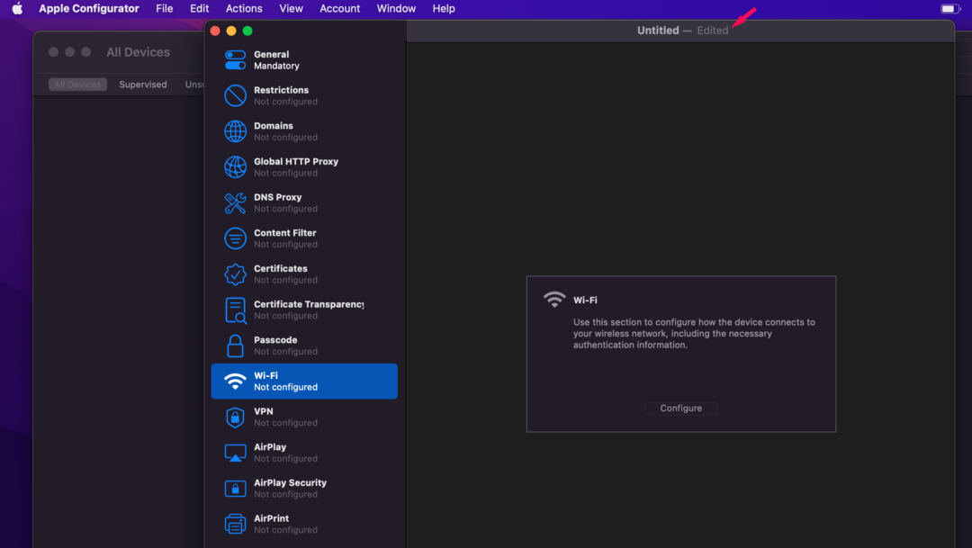 Adding iOS and macOS devices to Apple Business Manager with Apple Configurator | Miradore