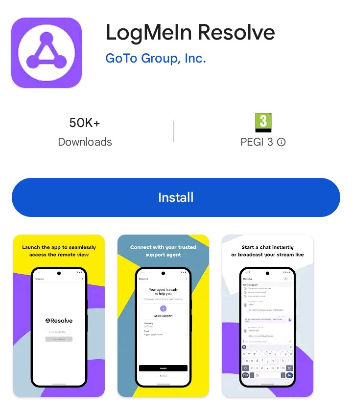 Get started with Remote support: installing the support application on ...