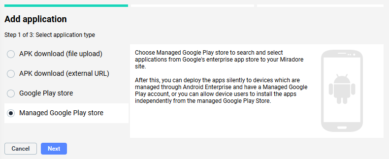 Managed app configuration for Google Chrome on Android | Miradore
